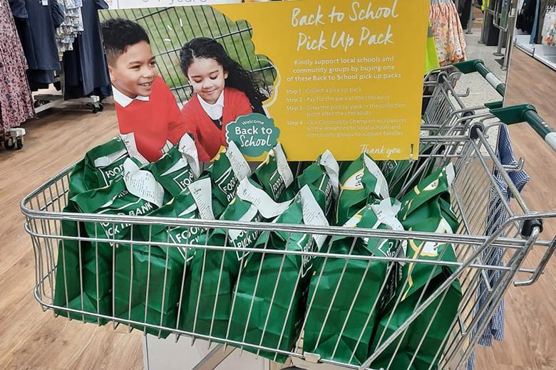 Morrisons launches back-to-school packs for shoppers to donate to ...