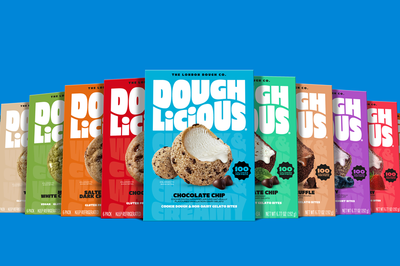 Doughlicious unveils 'vibrant' packaging refresh | The Grocer