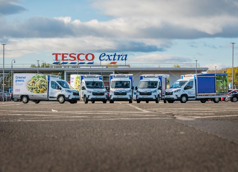 Tesco rolls out electric delivery fleet in Glasgow as legacy for COP26 ...
