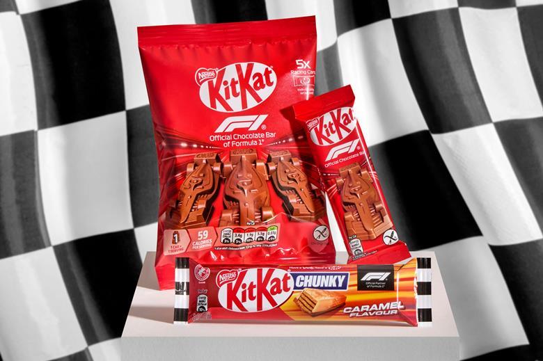 Kit Kat adds limited-edition F1 Chunky Caramel bar | The Grocer