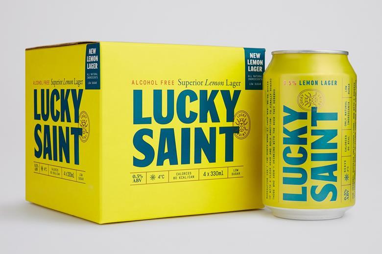 Lucky Saint adds 0.5% abv Lemon Lager to line-up | The Grocer