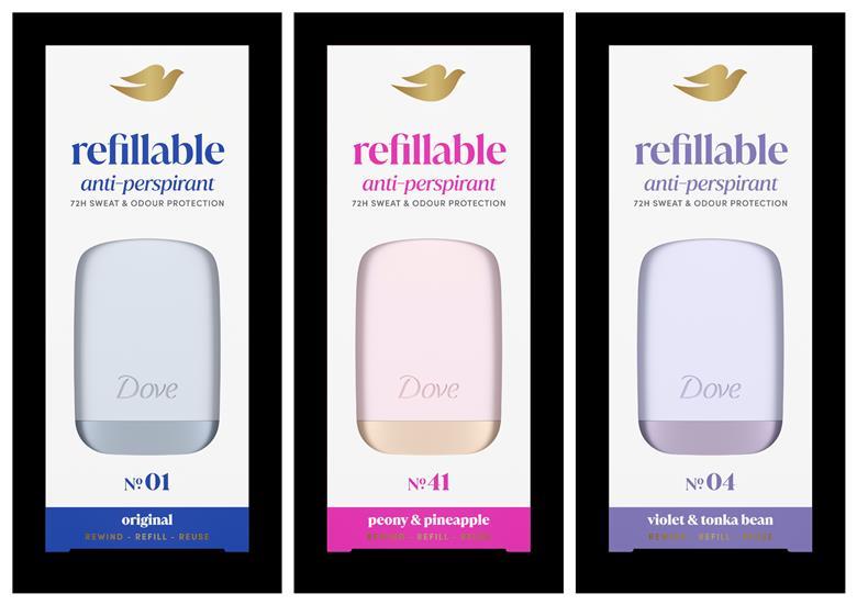 Dove makes refillable antiperspirant debut with nine lines | News | The ...