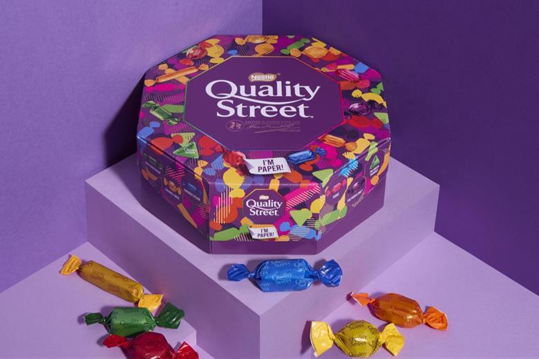 Nestlé trials paper Quality Street tubs in Tesco pre-Christmas | The Grocer