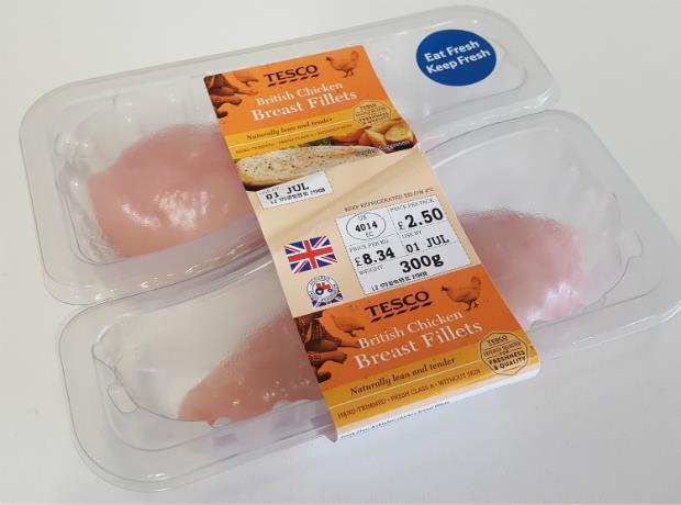 Tesco introduces two-portion packs for chicken breasts | News | The Grocer