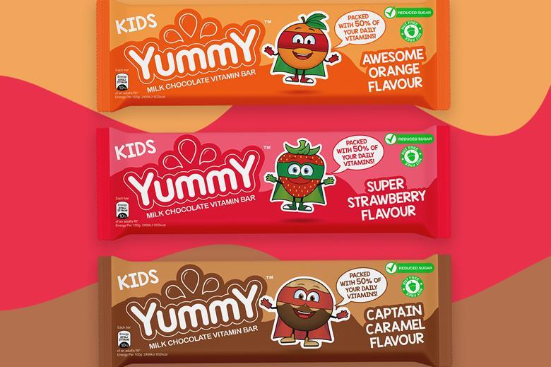 Kids’ chocolate bar Yummy set to launch with added vitamins | News ...