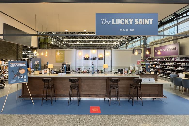 Lucky Saint launches ‘pop-up pub’ in Waitrose King’s Cross store | News ...