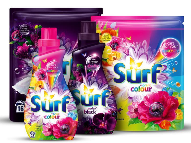 Surf adds Clothes Care colour maintenance detergent duo | News | The Grocer