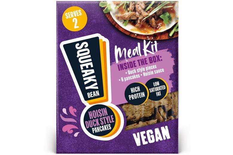 Squeaky Bean adds vegan hoisin duck pancake kit and snacks | The Grocer