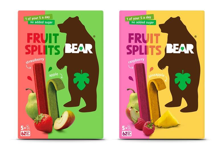 Bear adds Fruit Splits snacks for older children | News | The Grocer