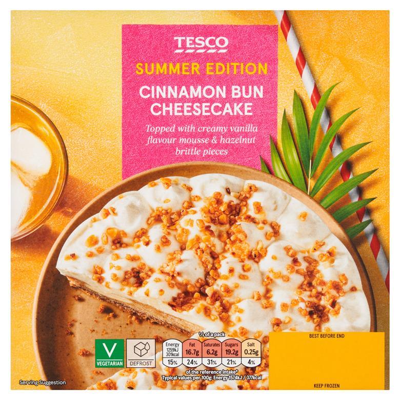 Buns, tarts, cheesecake, gelato: Tesco summer desserts 2025 | The Grocer