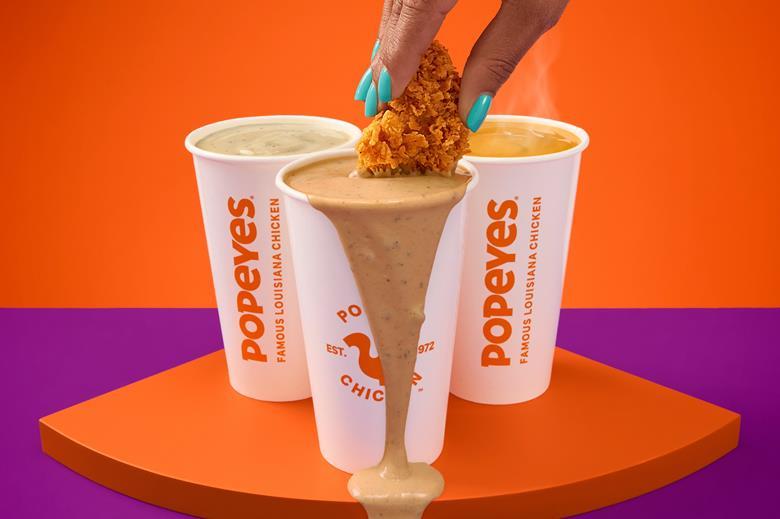 Popeyes takes on Raising Cane’s with ‘supersized’ sauce range | News ...