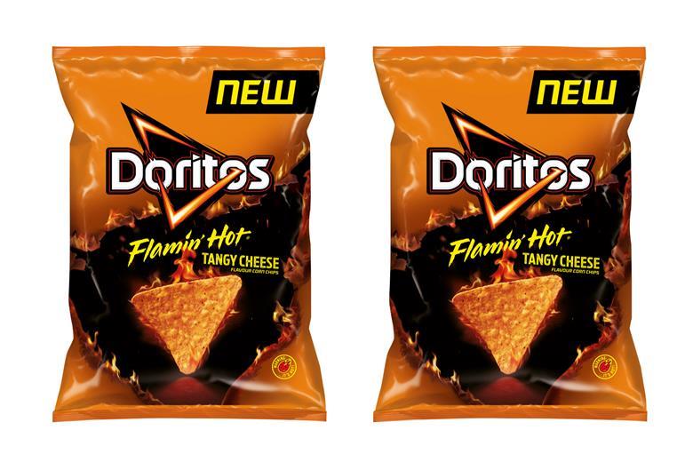 Doritos adds Flamin’ Hot Tangy Cheese to tortilla chips lineup | News ...