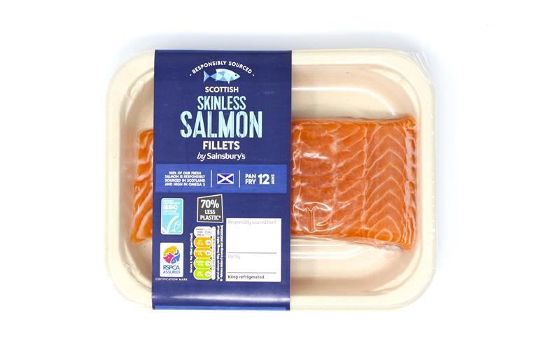 Sainsbury’s scraps plastic packaging on fish and chicken lines | The Grocer