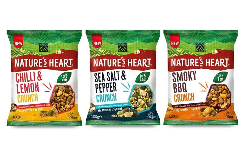 Nature’s Heart launches non-HFSS Crunch snacking range | News | The Grocer