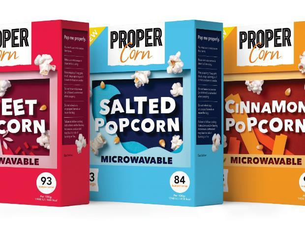 Propercorn unveils palm oil-free microwaveable popcorn | News | The Grocer